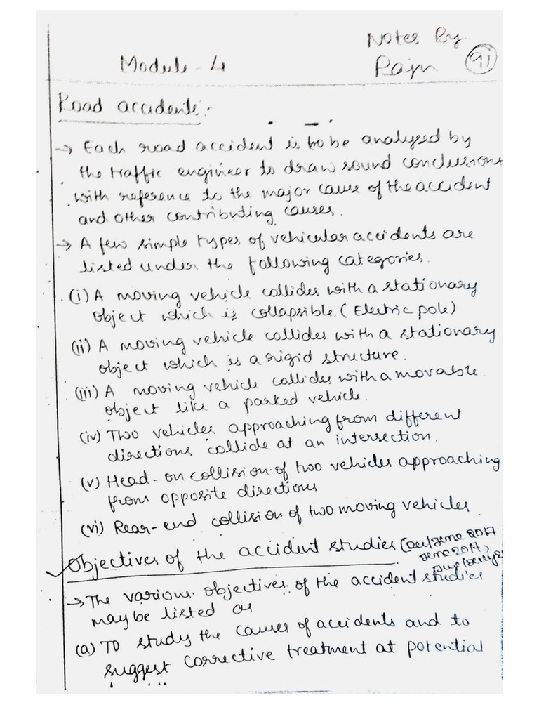 Traffic Engineering Module 4 New | PDF