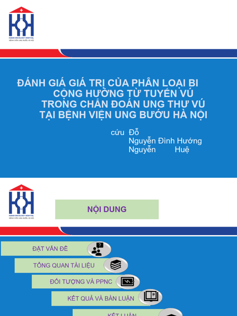 Danh Gia Gia Tri Cua Phan Loai BIRADS MRI Tuyen Vu Trong Chan Doan Ung ...