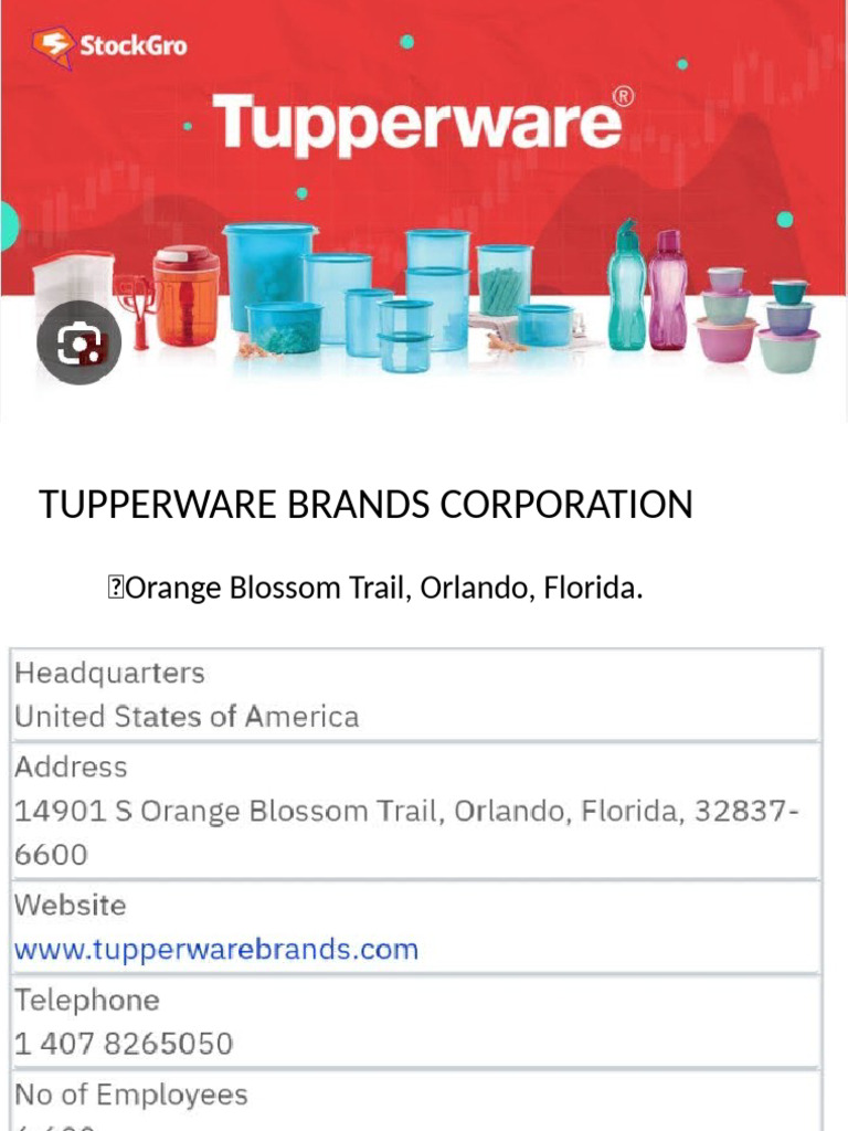 Tupperware Bran-Wps Office - 110121 | PDF