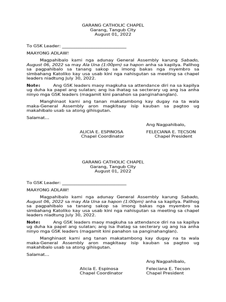 Pahibalo Aug. 1, 2022 | PDF