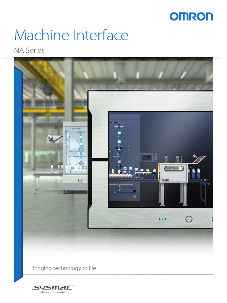 v457 Machine Interface Na5-V1 Series Datasheet en | PDF | User Interface | Input/Output