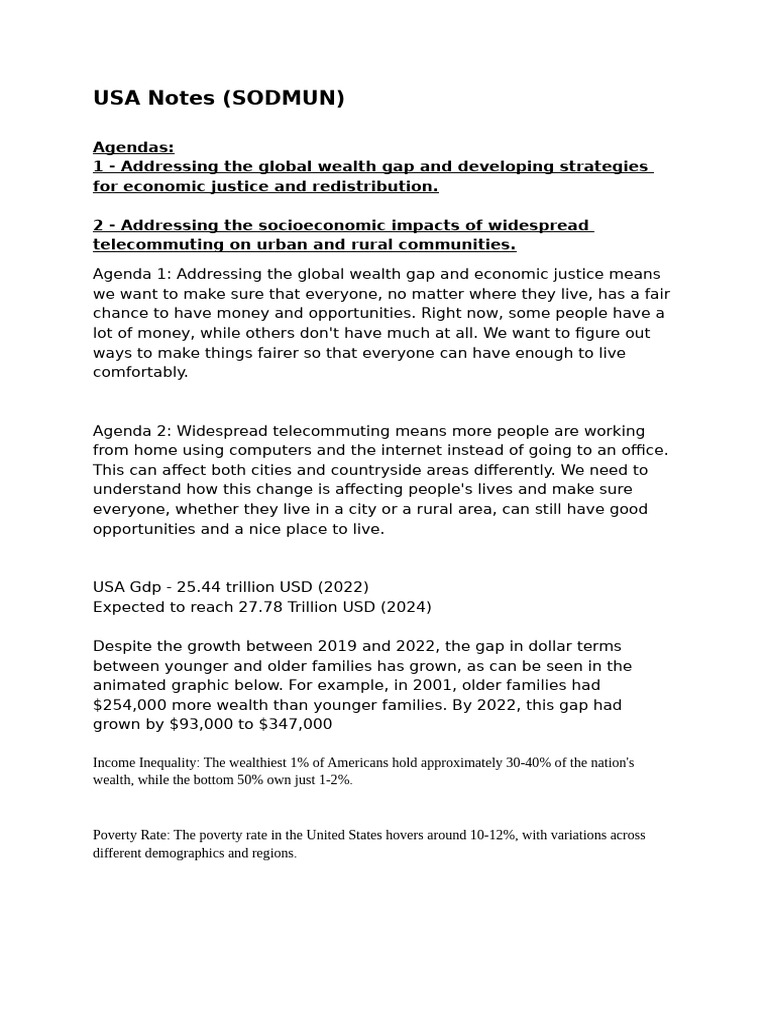 USA Notes | PDF