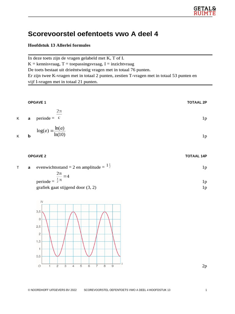 Voor de Leerling - Oefentoets (Download) | PDF