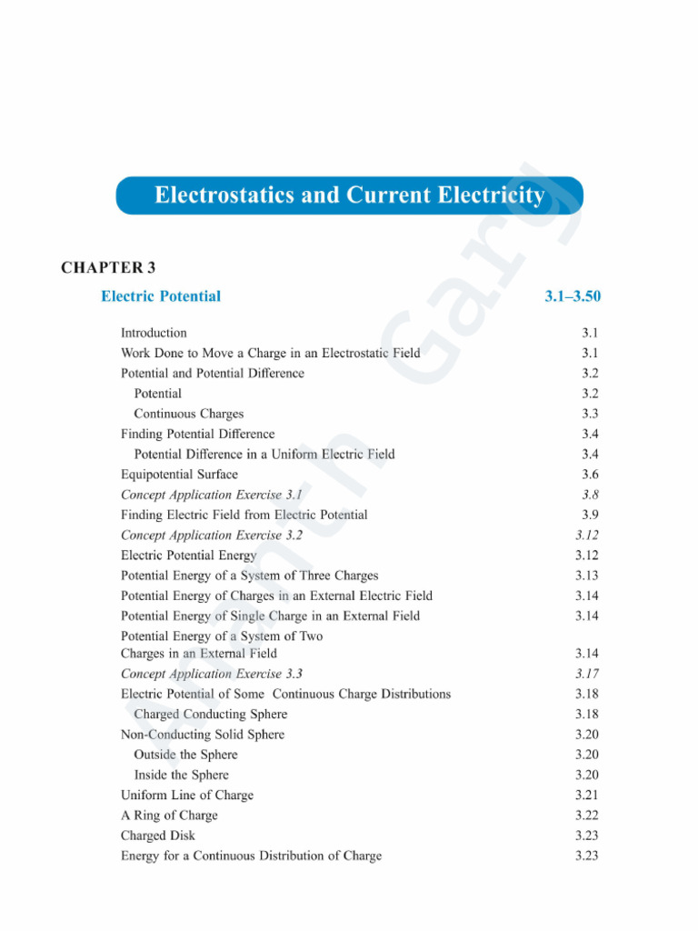 Electric Potential | PDF