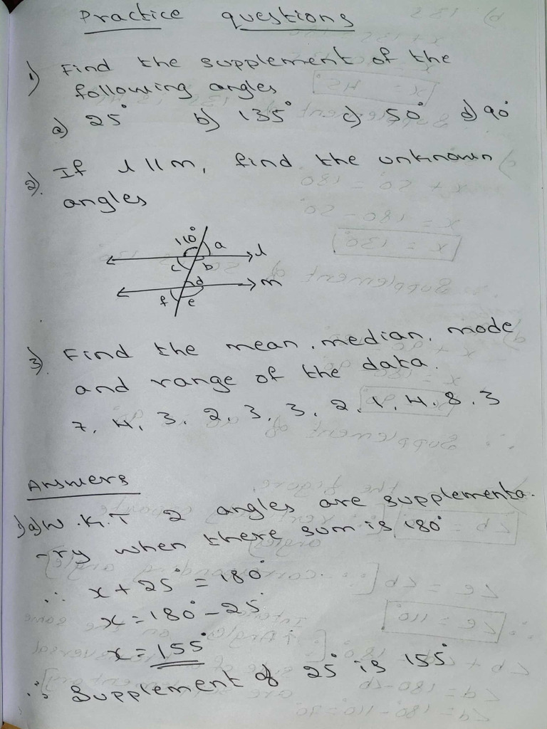 7th Practice Questions-8 | PDF
