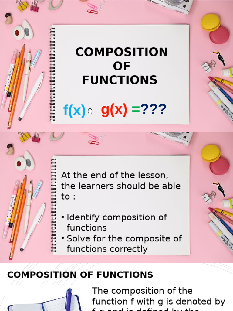 Composition of Functions | PDF