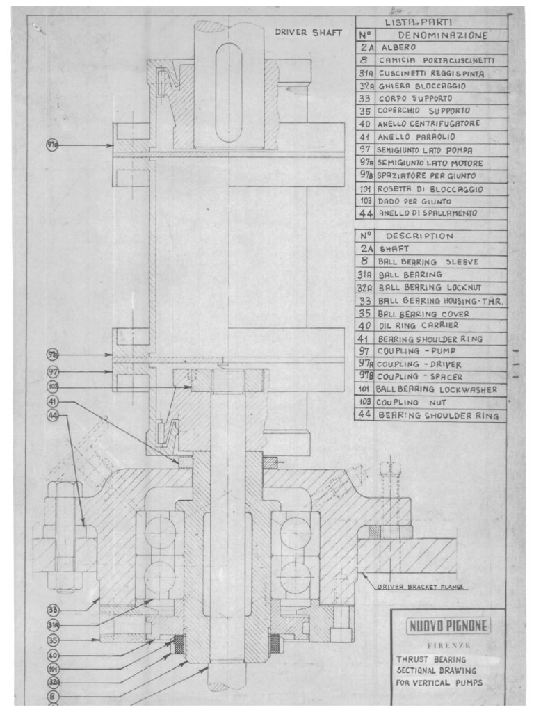 Plano y Partes Del Rodamiento | PDF