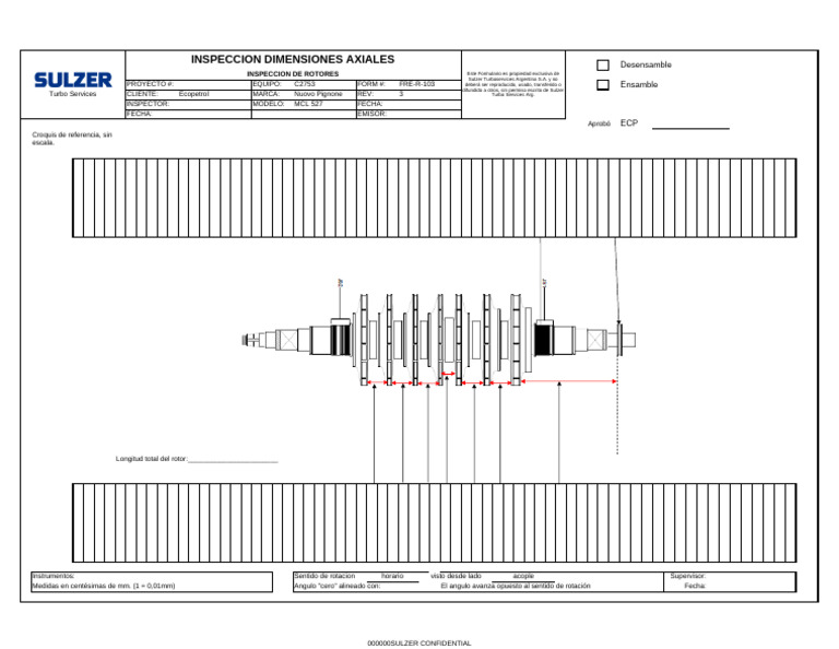 Fre-R-103 - Inspeccion Axiales c2753 v03 | PDF