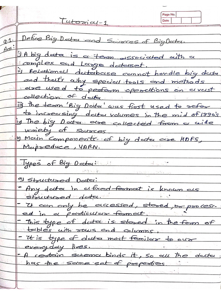 Tutorial 1 Bda | PDF