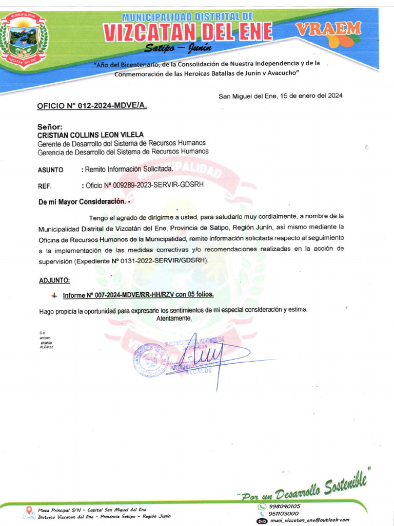 Oficio #012-2024-Mdve-A | PDF