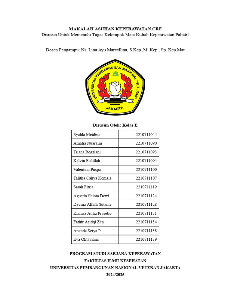 Makalah Ca Askep Cerviks - Kelompok 3 - Kelas e | PDF