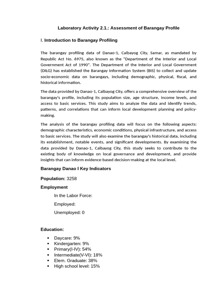Laboratory Activity 2 Arazel M. 2 | PDF | Workforce | Data