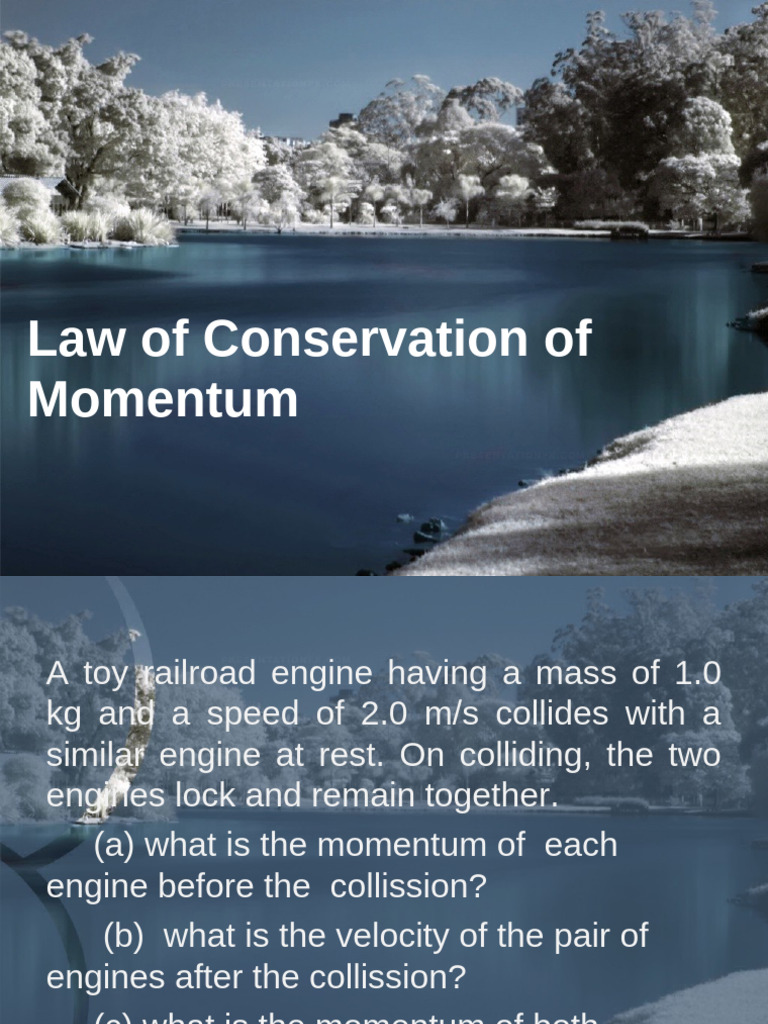 Conservation of Momentum | PDF | Collision | Momentum