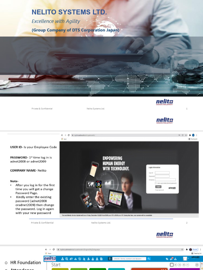 HRMS Onboarding Process | PDF