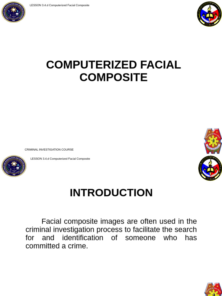 Computerized Facial Composite Techniques | PDF | Witness | Cognitive ...