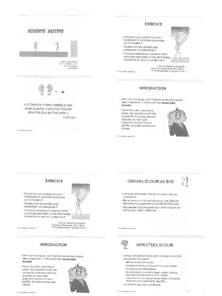 Ecoute Active | PDF