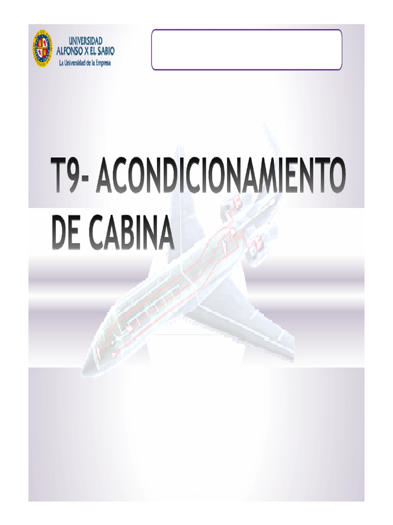 t9 - Acondicionamiento de Cabina | PDF | Refrigeración | Ingeniería Química