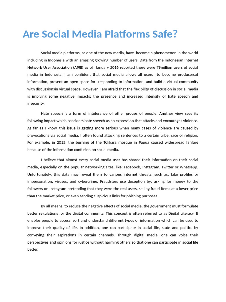 Social Media Platforms | PDF