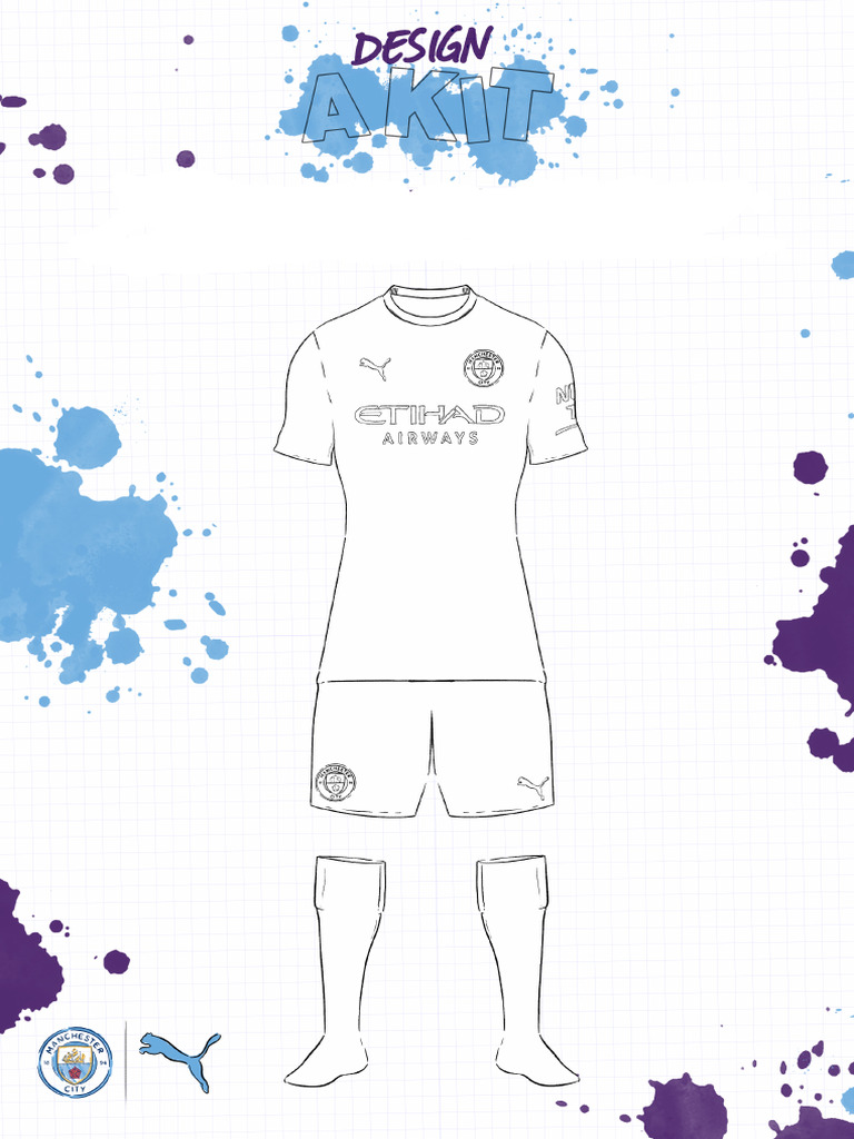 Design Man City Kit Template | PDF