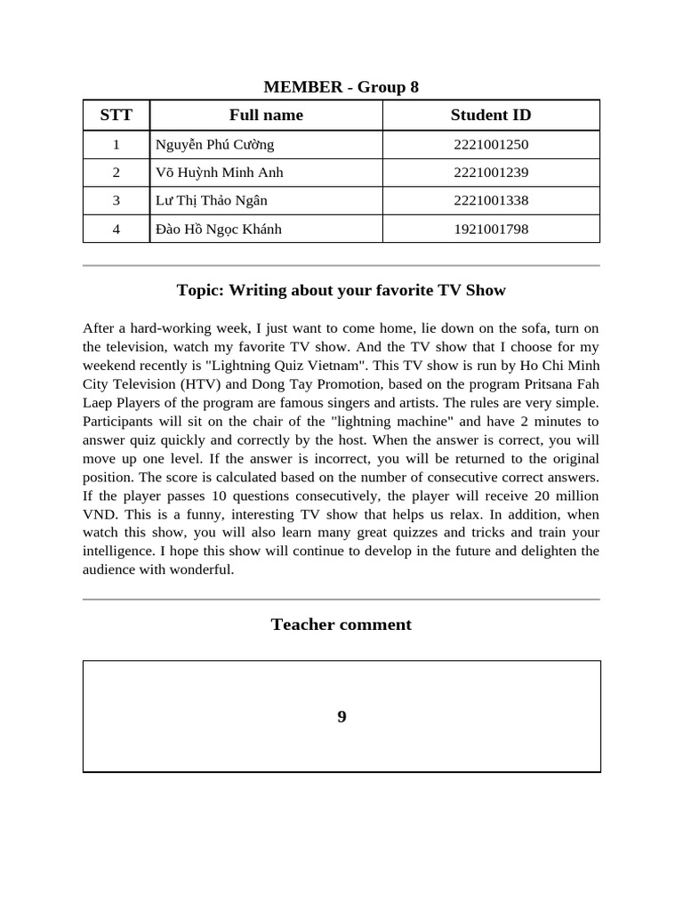 TV Show | PDF