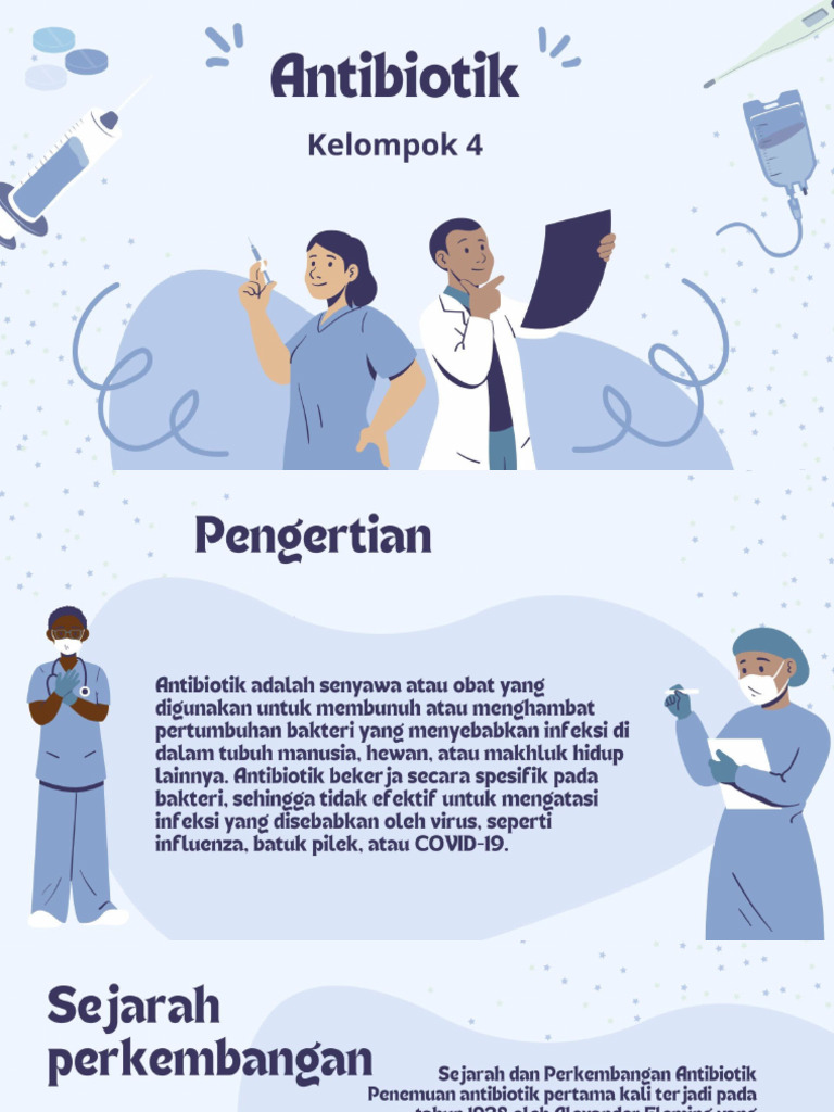 PPT_Antibiotik Kel 4 | PDF