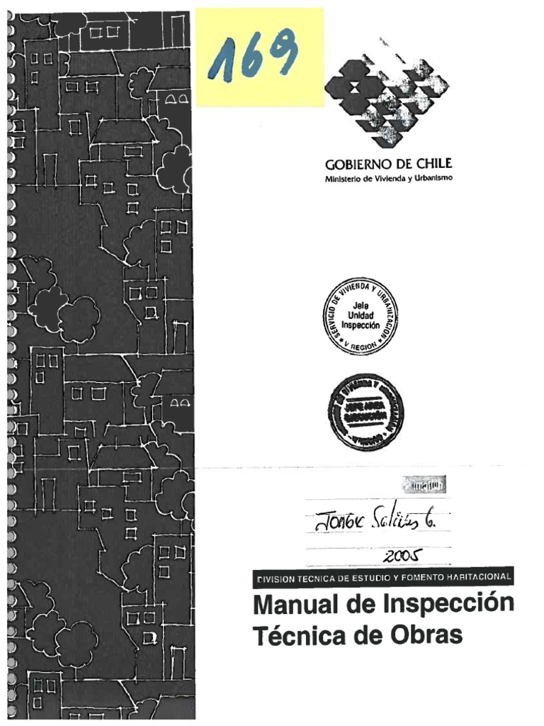 Manual Inspeccion Tecnico de Obras | PDF