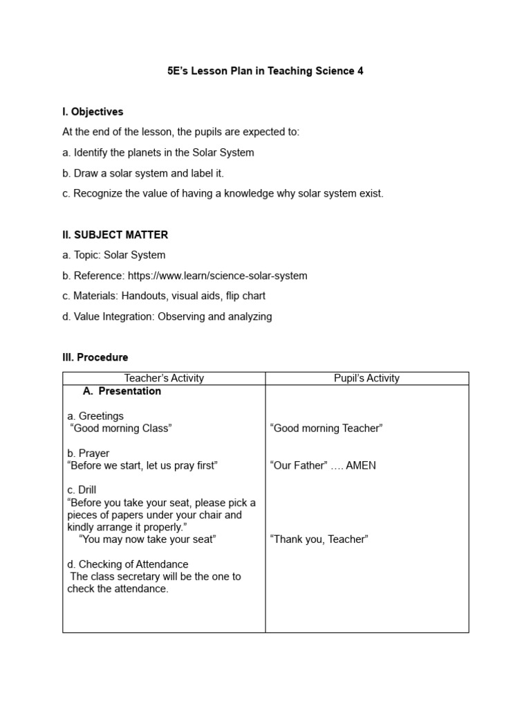 Detailed Lesson Plan in Teaching Science Finaaaaaaaaaal - Copy | PDF ...