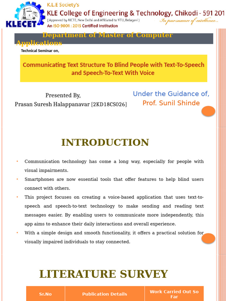 Project Phase2 - Presentation | PDF | Speech Recognition | Speech Synthesis