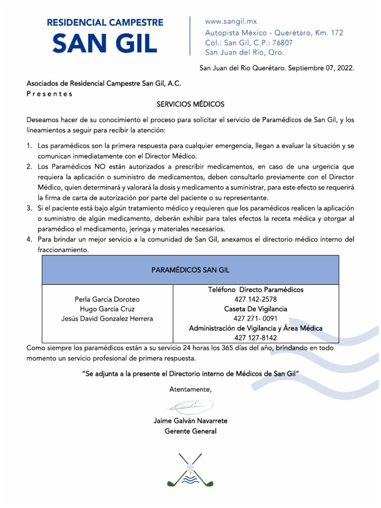 Directorio Médico | PDF
