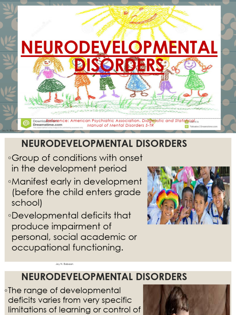 NEURODEVELOPMENTAL-DISORDERS1 | PDF | Intellectual Disability | Mental ...