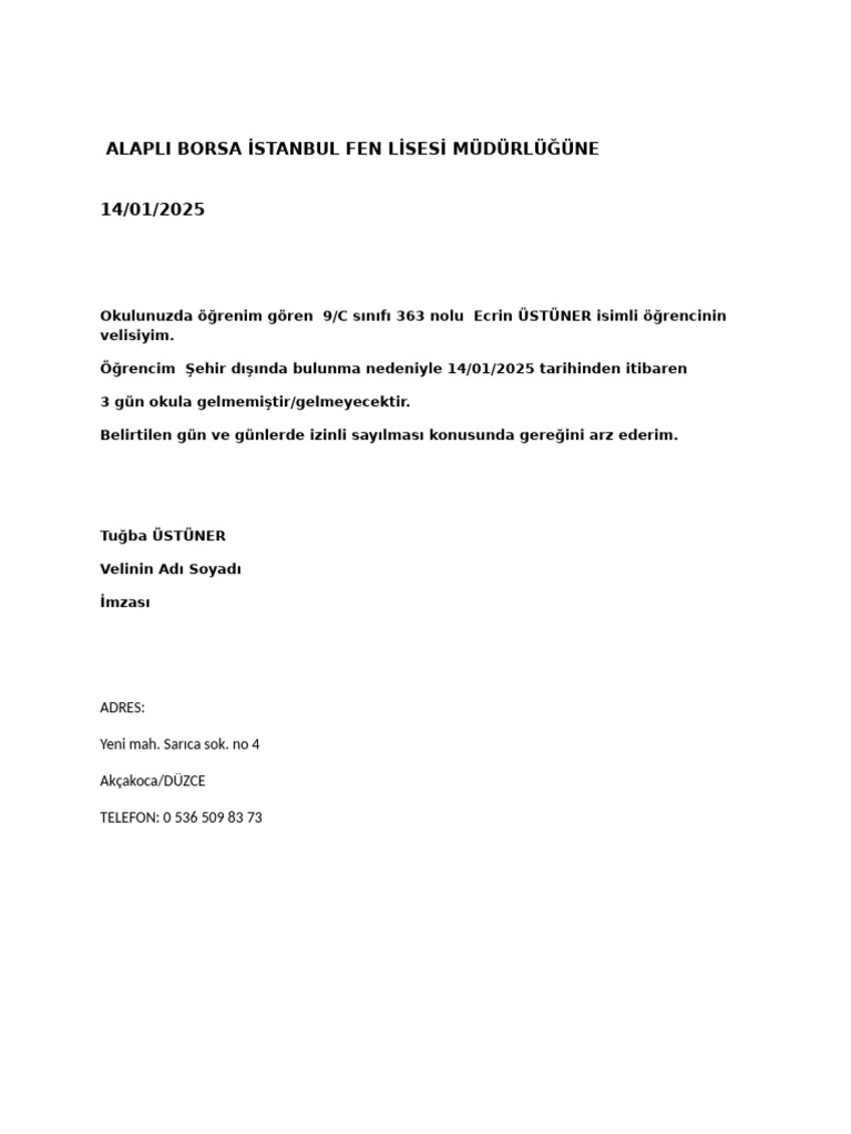 izin kağıdı ECRİN | PDF