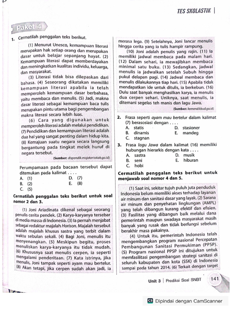 Pengetahuan Dan Pemahaman Umum 2 | PDF
