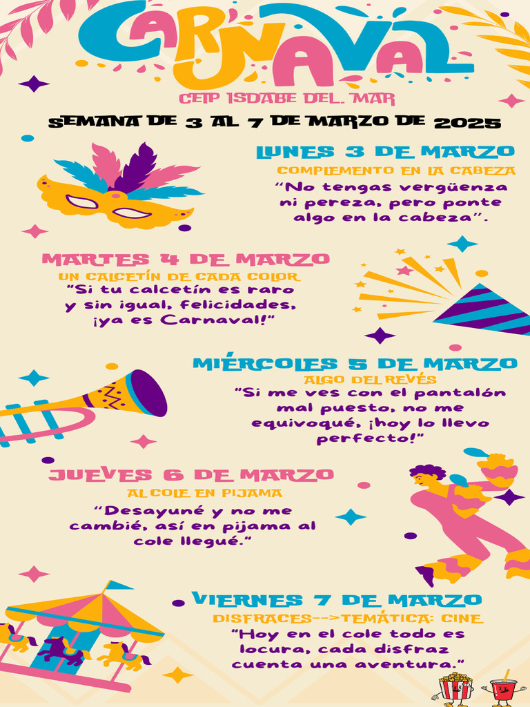 Infografía de Carnaval | PDF