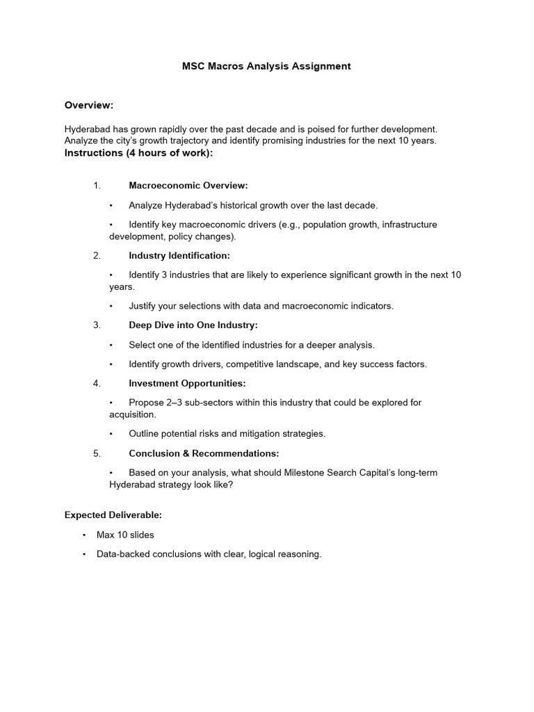 MSC_Intern_Case_Macros Eval (1) | PDF