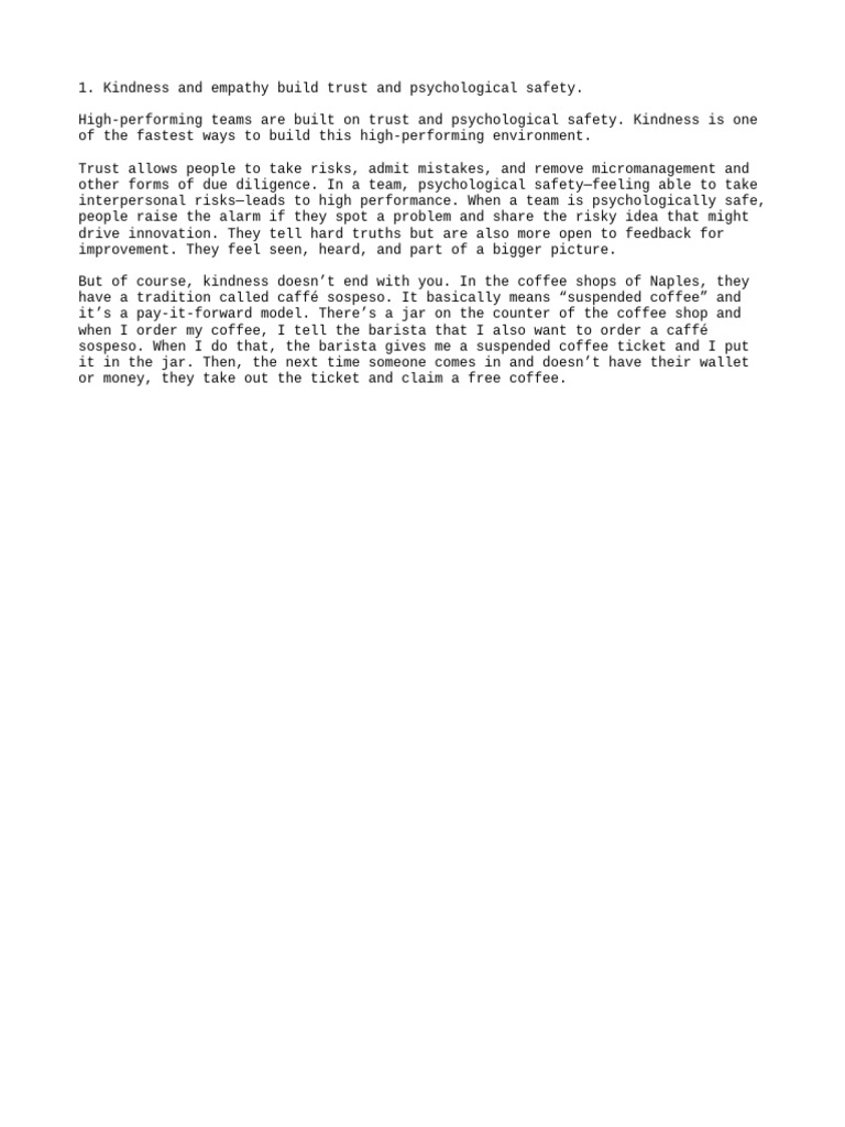 kindness-high-performance-at-work 2 | PDF