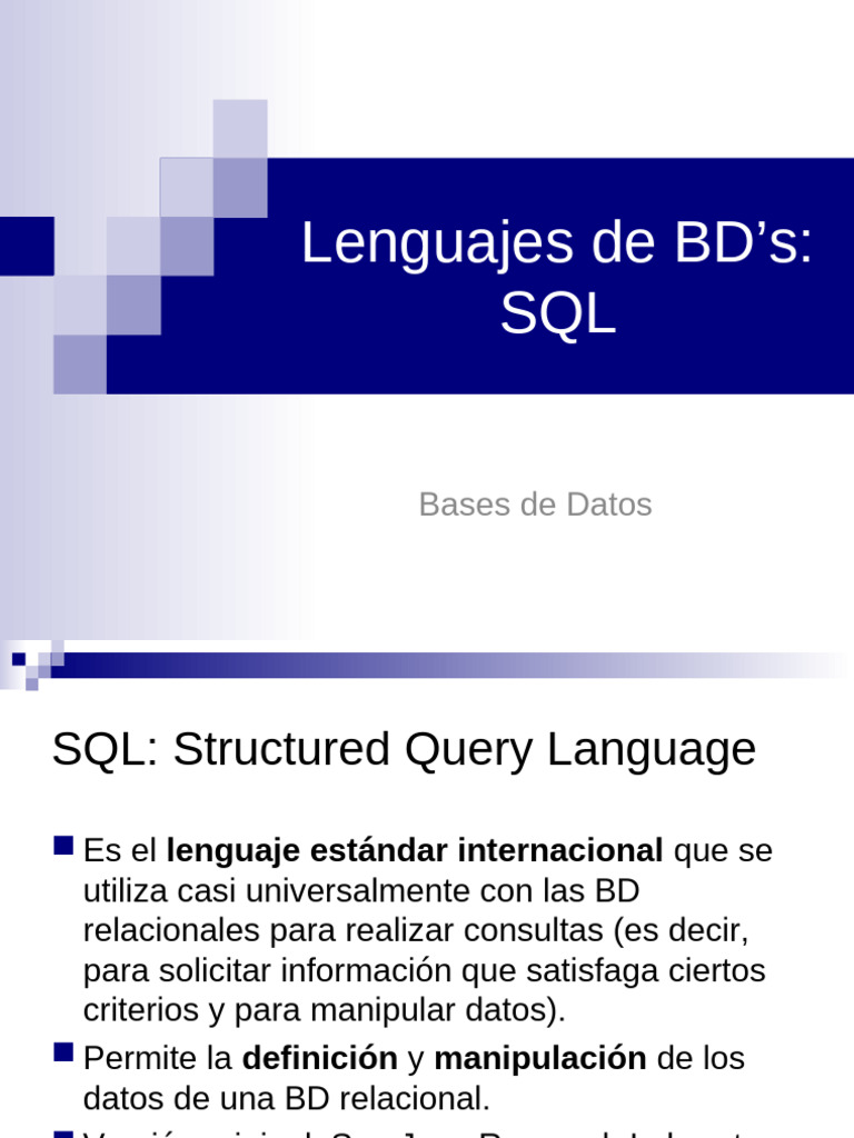 Dml | PDF | SQL | Base de datos relacional