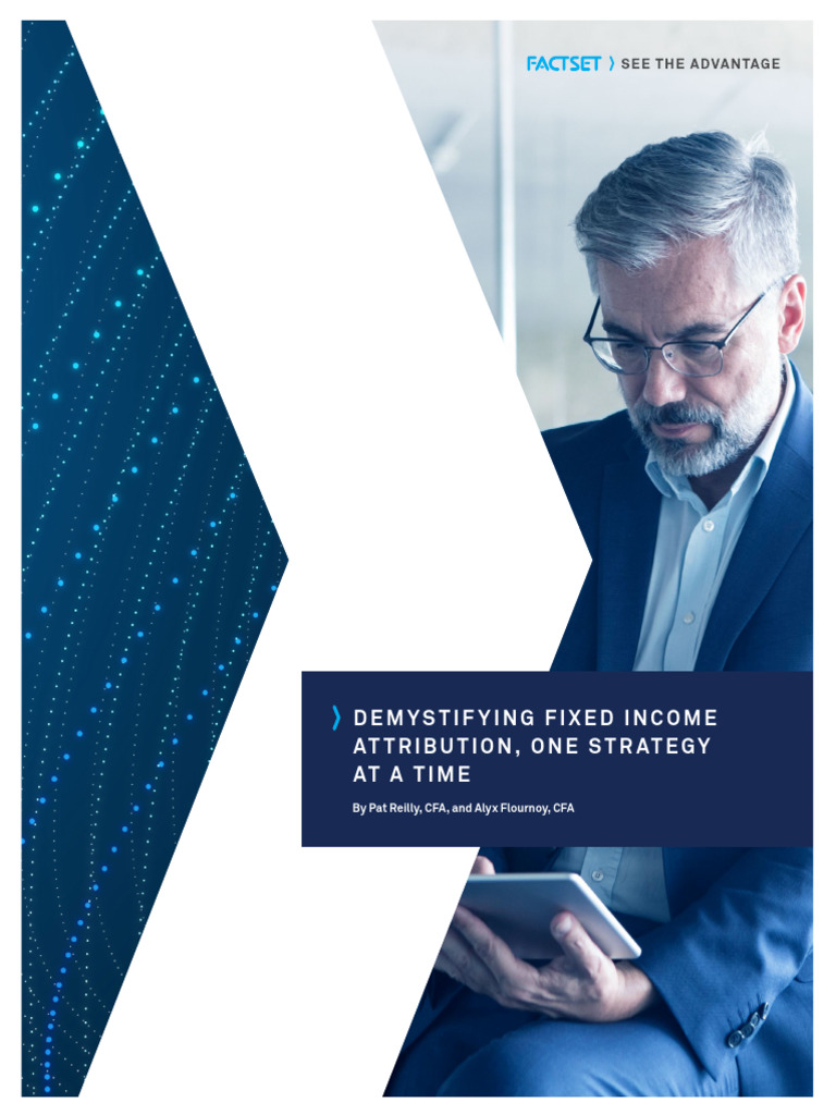 Demystifying Fixed Income Attribution Ebook | PDF | Bonds (Finance) | Money