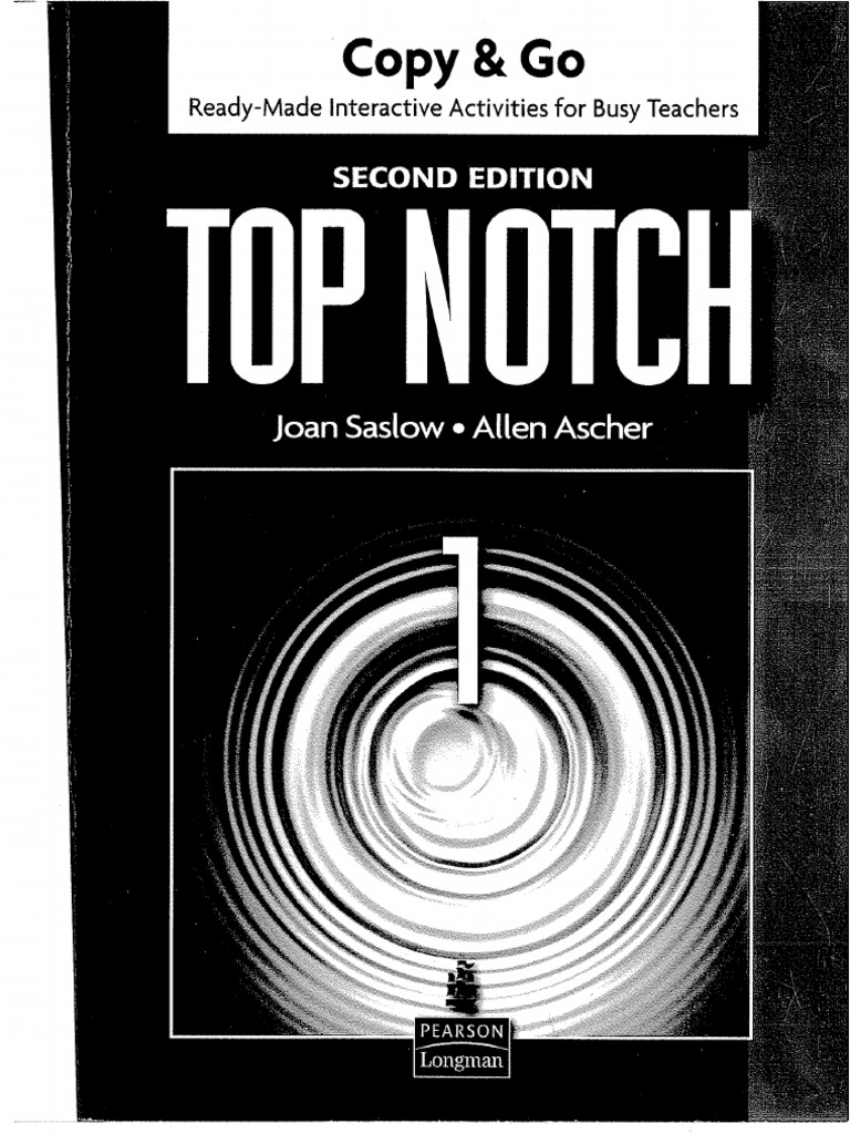 Top Notch 1 Copy y Go | PDF