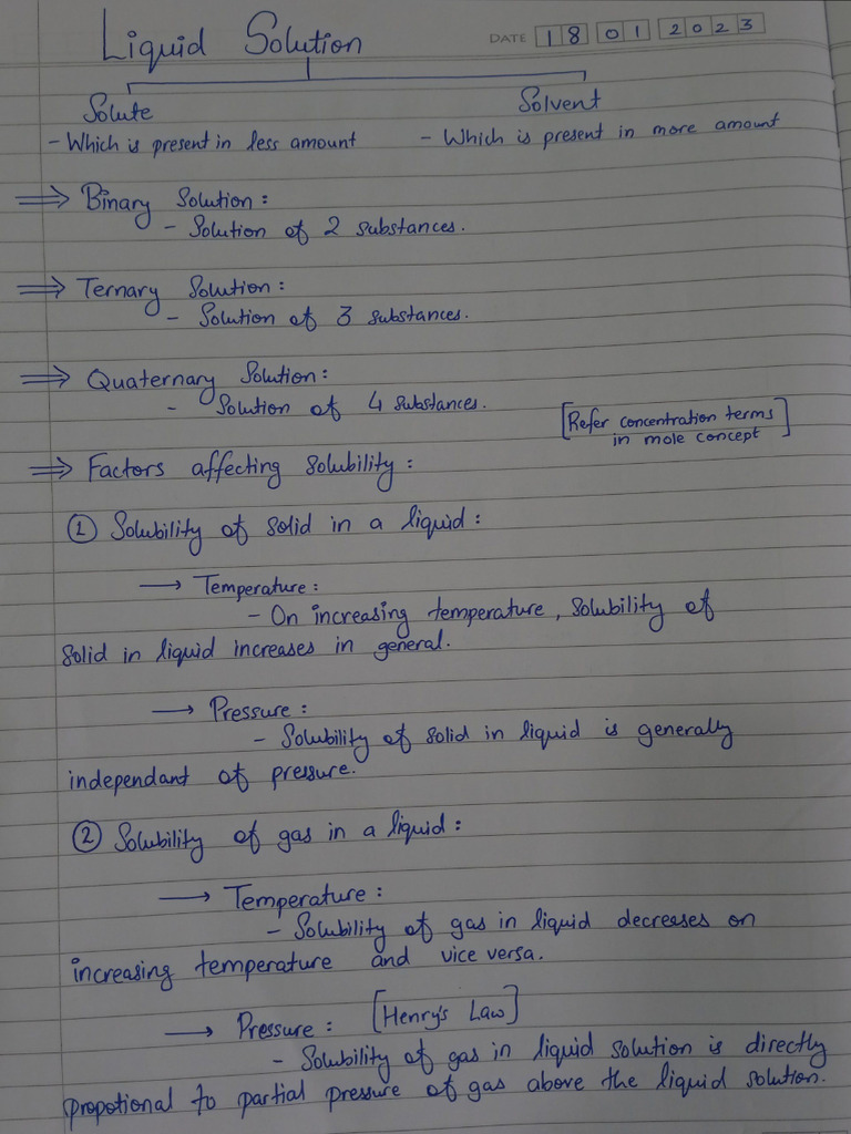 Liquid Solution SOHAM | PDF