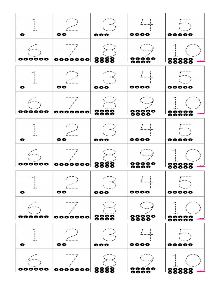abecedario y numeros | PDF