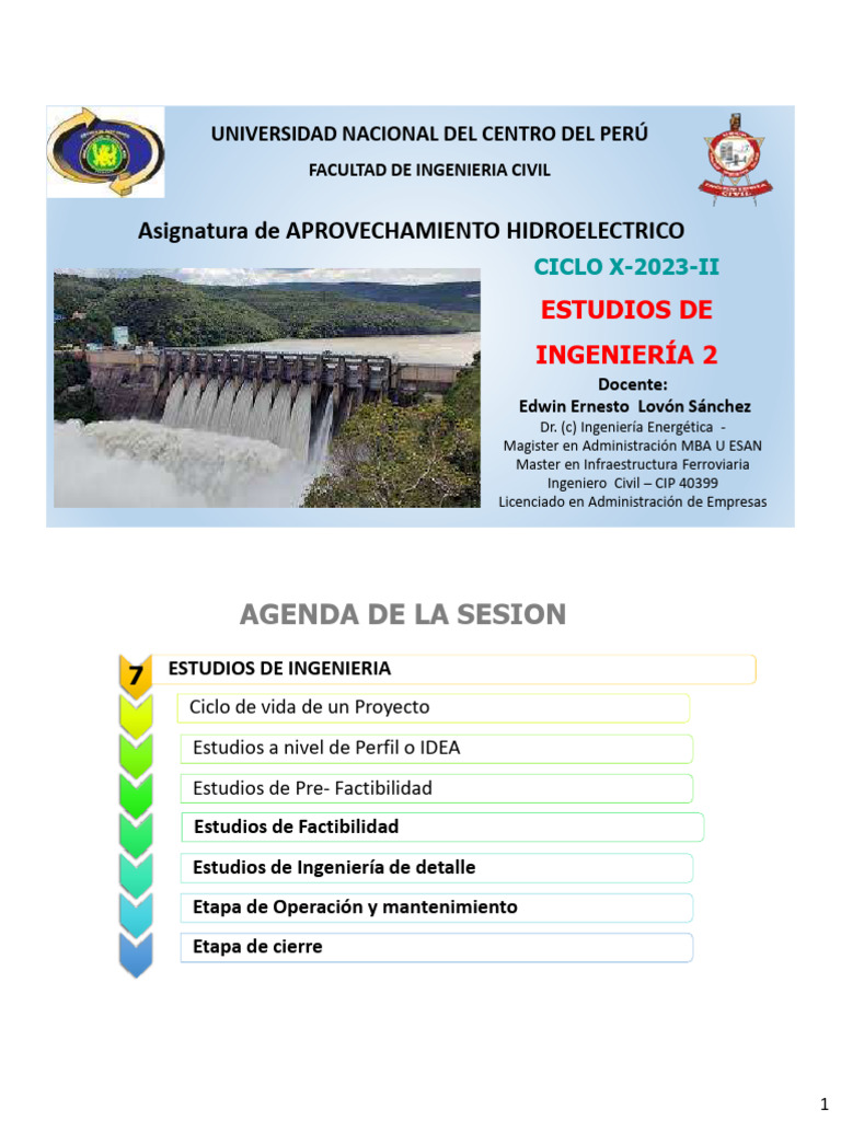 PPT7 | PDF | Tasa interna de retorno | Hidrología