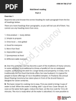 Multilevel Writing Task 2 New Format | PDF | Knowledge | Reason