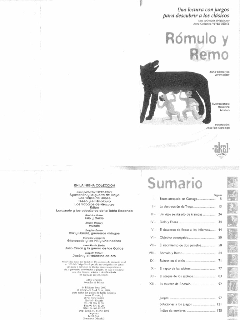 Romulo y Remo | PDF