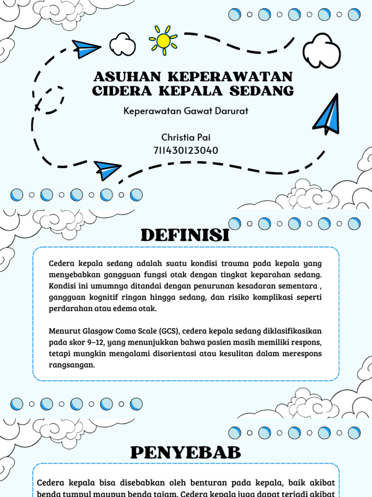 Cidera Kepala Sedang | PDF