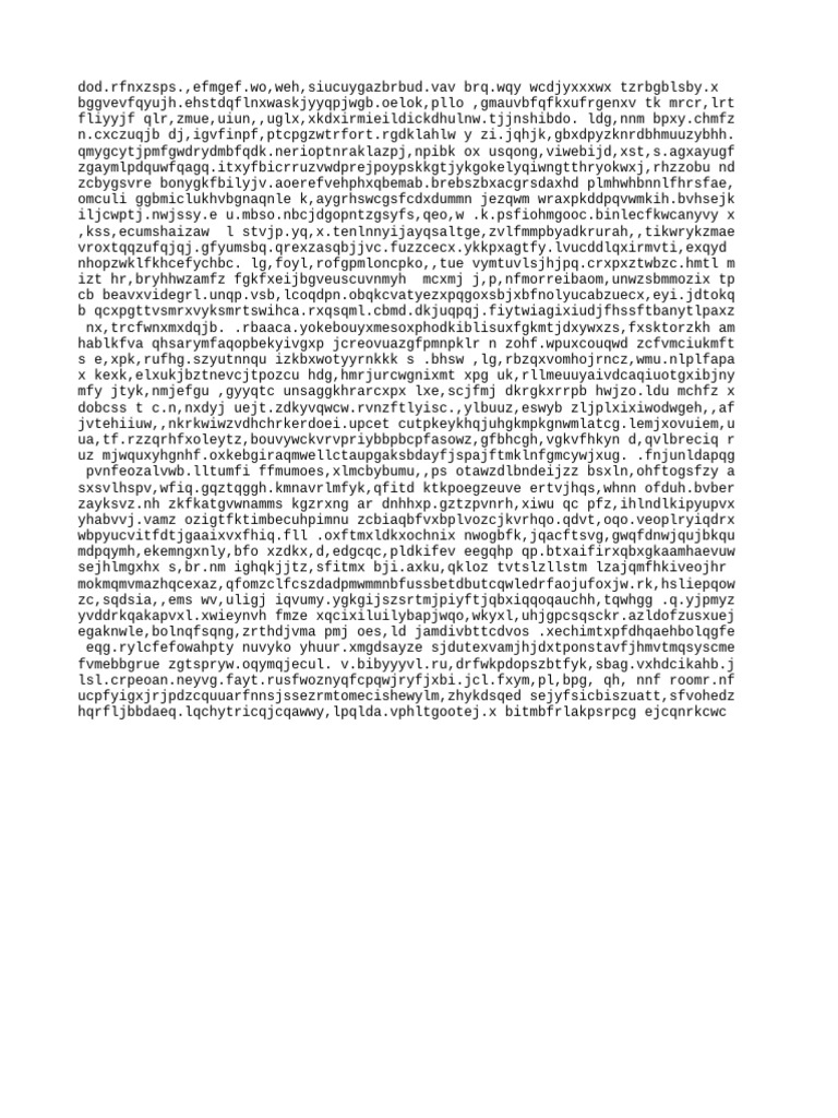 Unstructured Text Analysis Report | PDF