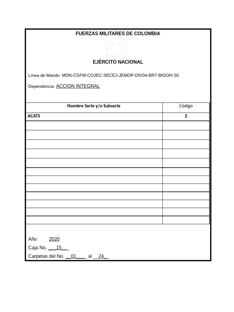 Rótulo Para CAJA X-200 2020 | PDF
