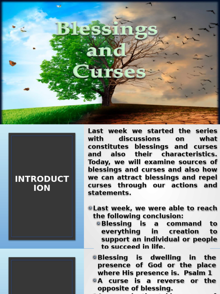 Blessings & Curses Part 2 V1.0 | PDF | Blessing | Curse