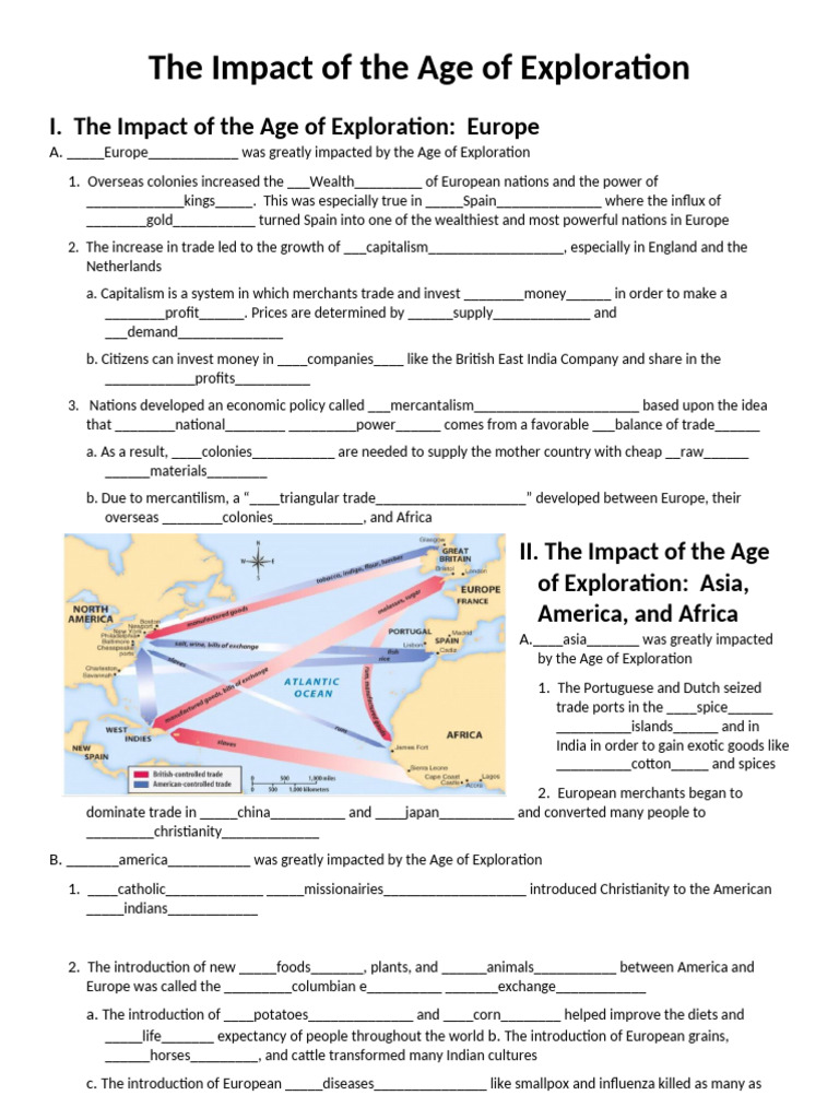 Impact of Age of Exploration | PDF | Atlantic Slave Trade | Slavery