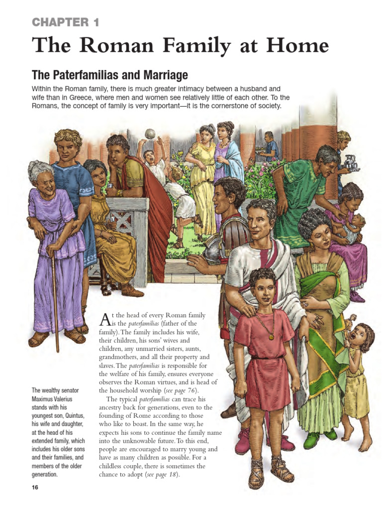 Roman Family | PDF | Family | Marriage