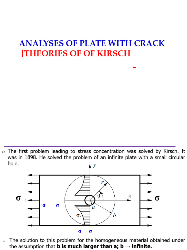 3. ANALYSIS OF PLATES WITH DEFECTS | PDF | Fracture | Solid Mechanics